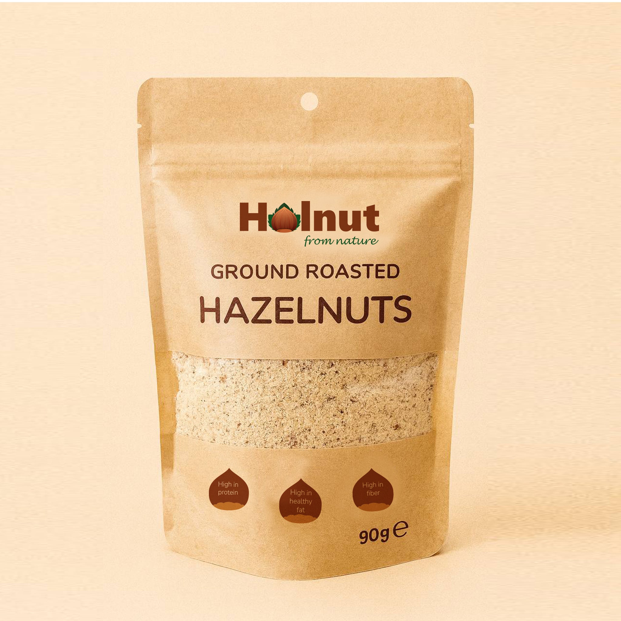 Ground Roasted Hazelnuts – Holnut